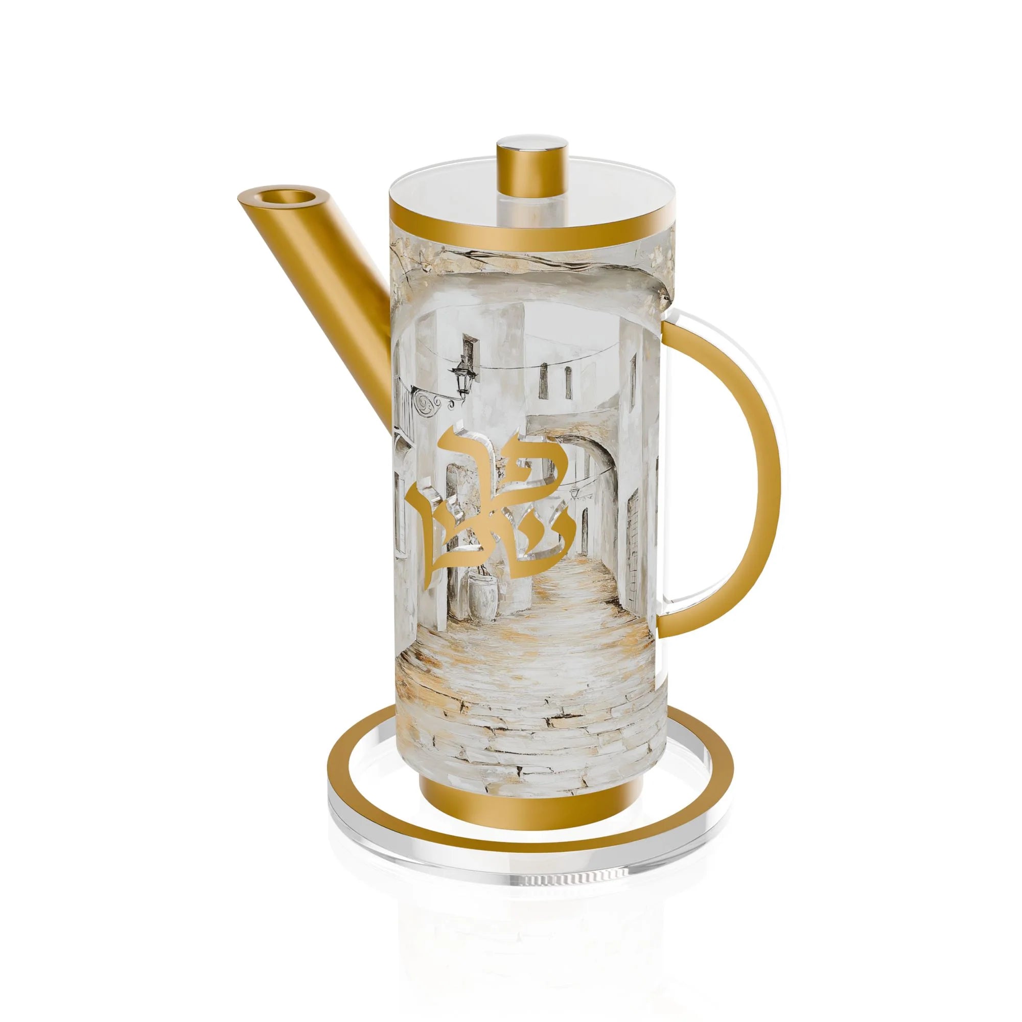Golden Arch Oil Jug – Stick It